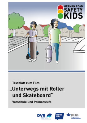 Unterwegs mit Skateboard und Roller | German Road Safety